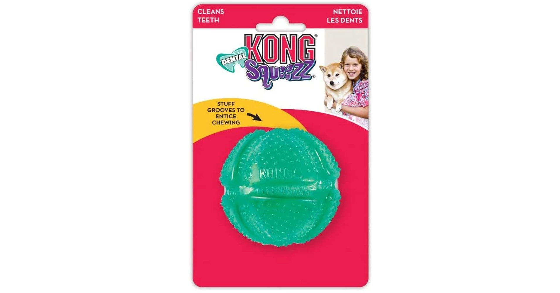 KONG SQUEEZZ DENTAL LABDA 7,5cm - Játékok - Vadászkutya felszerelések ...