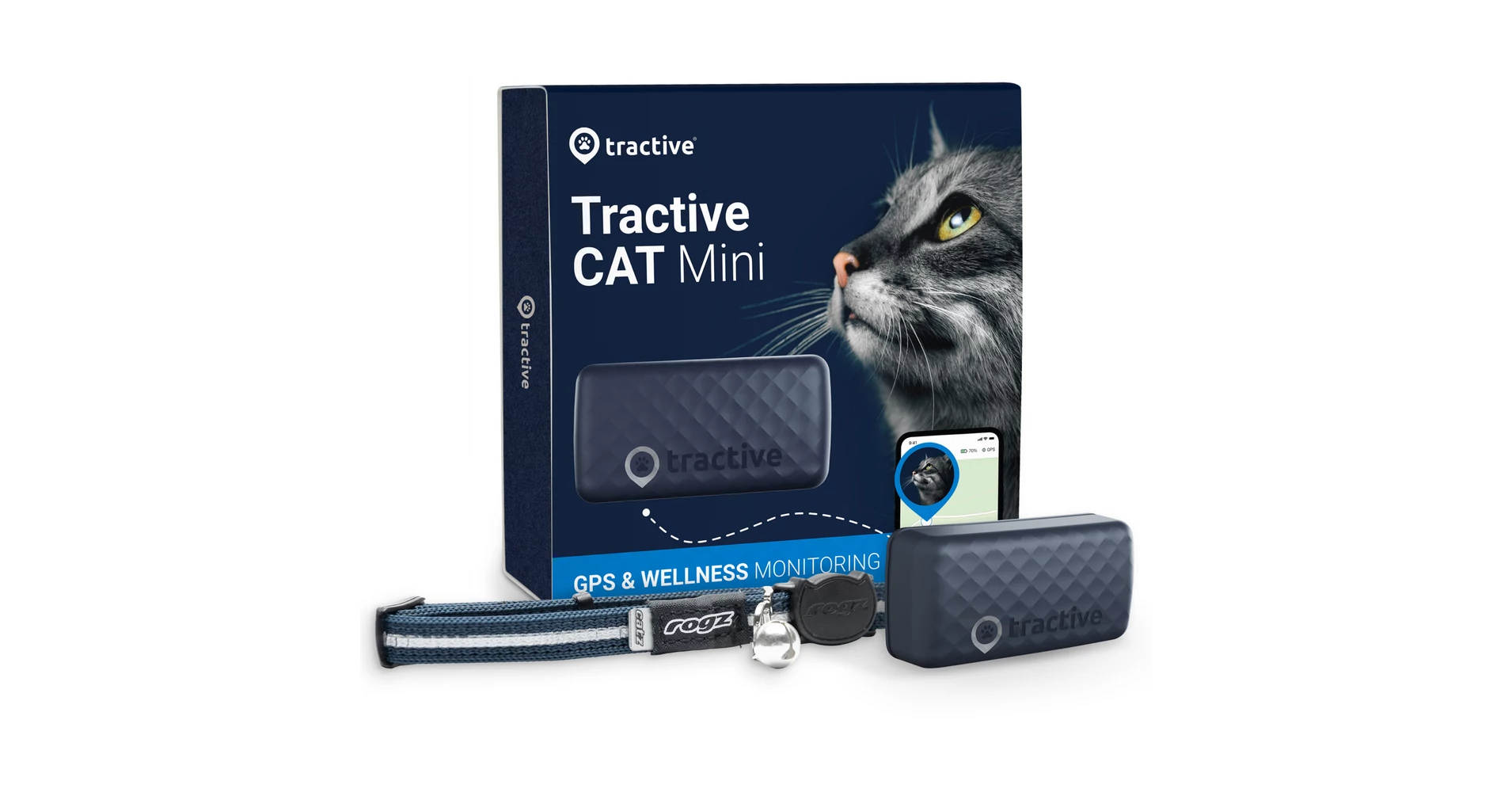 TRACTIVE GPS CAT MINI - MACSKA GPS NYOMKÖVETŐ ÉS AKTIVITÁSMÉRŐ ...